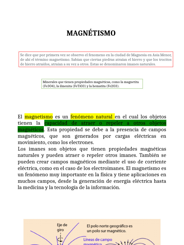Magnetismo | PDF