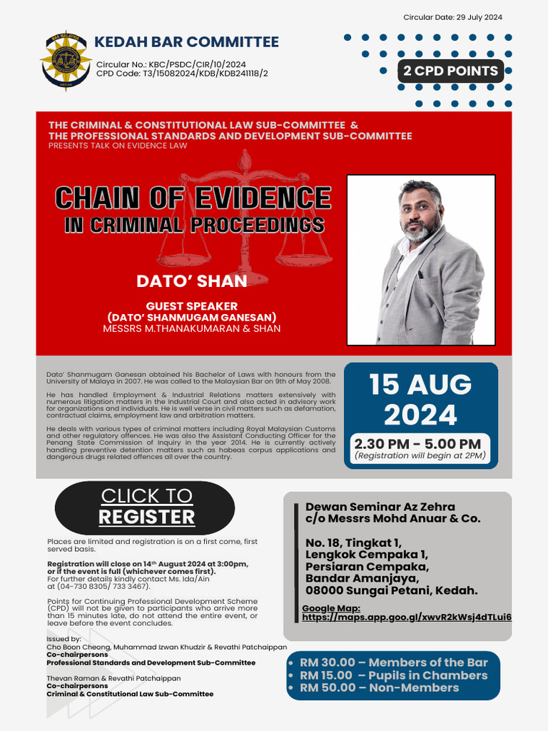 Chain of Evidence | PDF