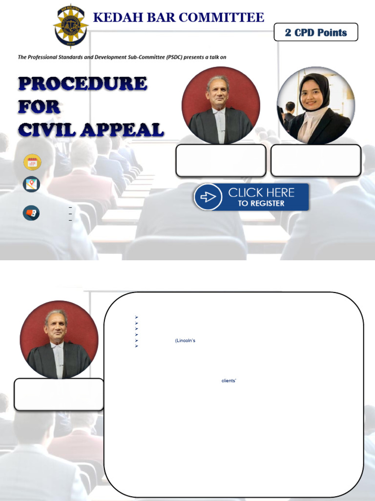 Procedure On Civil Appeal | PDF