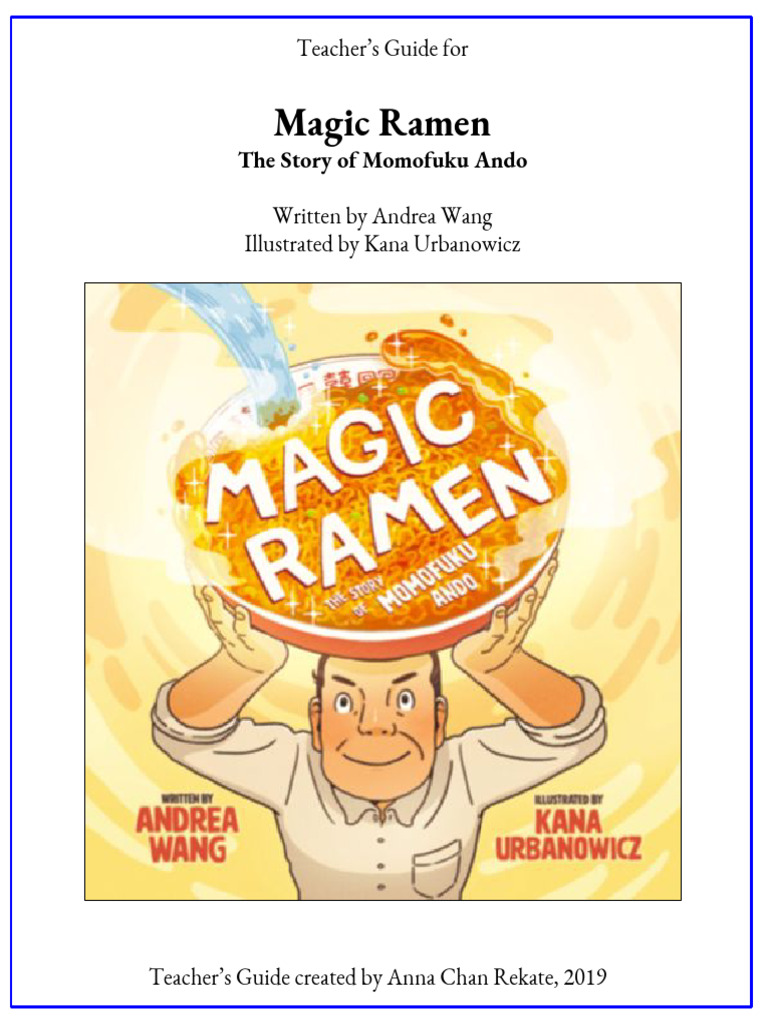 Magic Ramen Teachers Guide | PDF