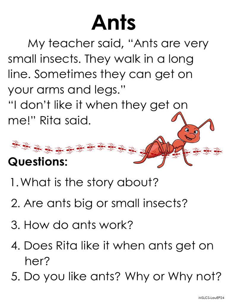 Ants | PDF | Self-Improvement | Science & Mathematics