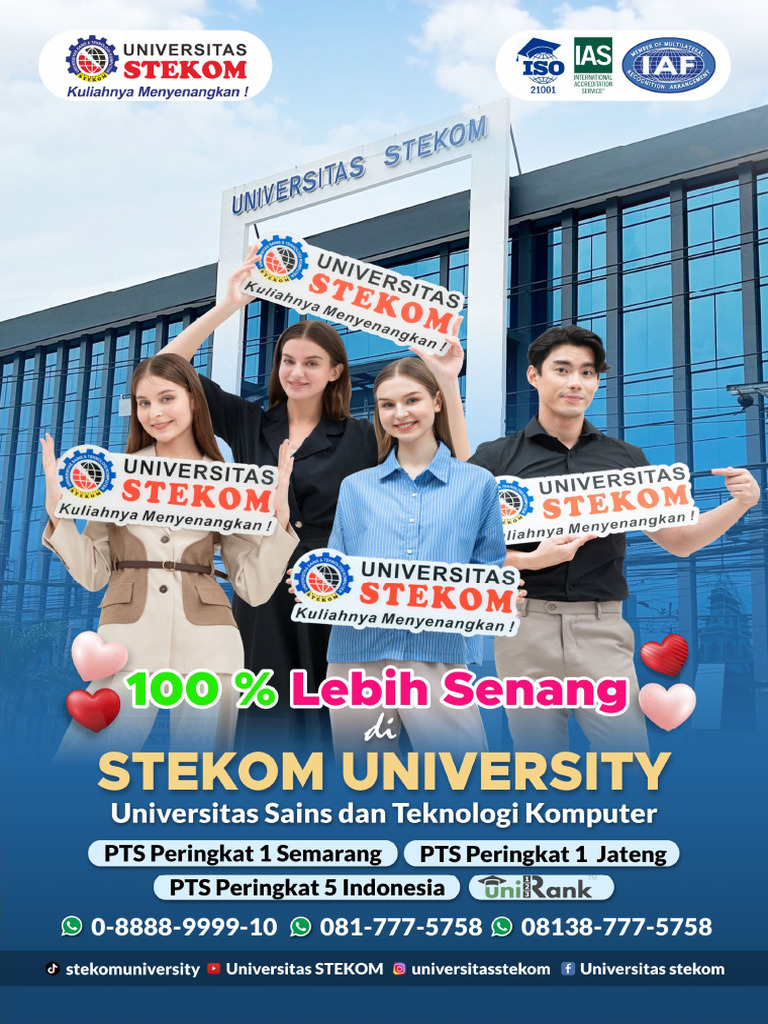 Brosur Universitas STEKOM 2025 | PDF