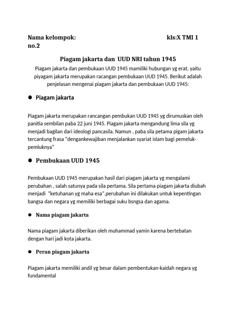 Uang Kas Kelas X TMI 1 | PDF