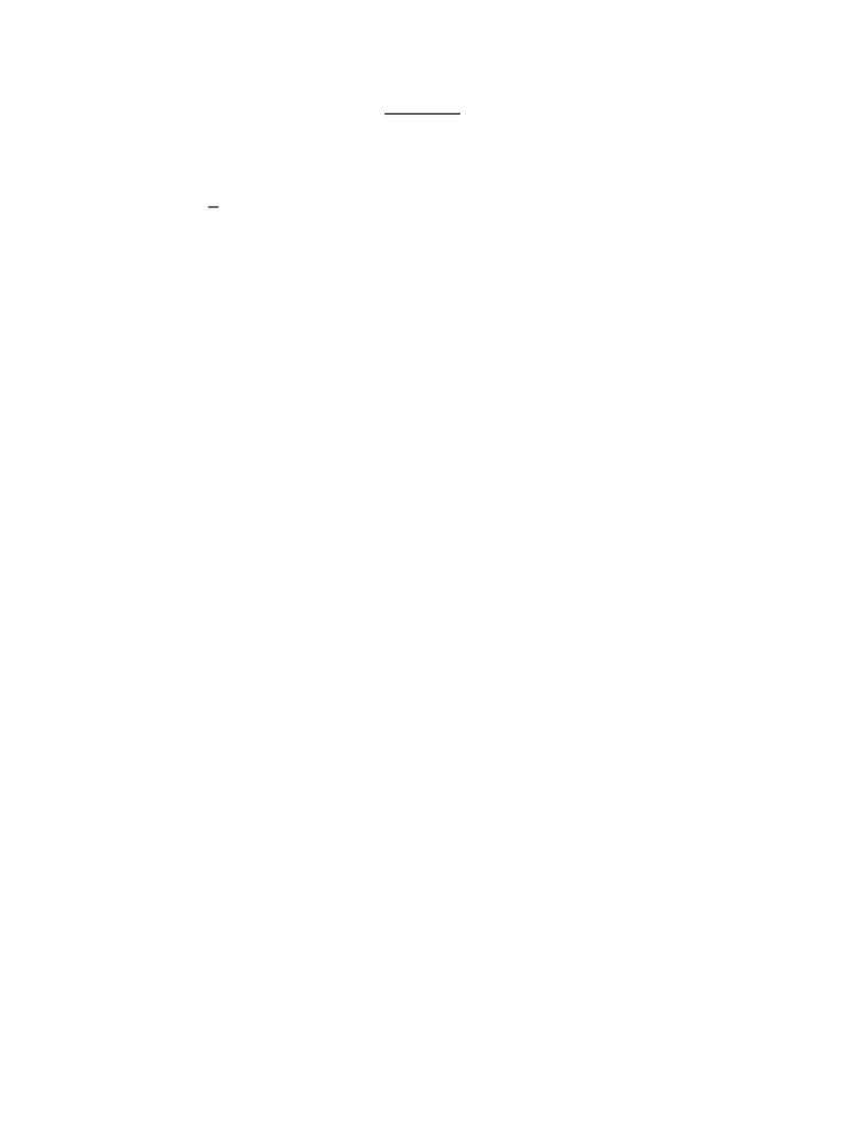 Solution of Quiz 1 | PDF