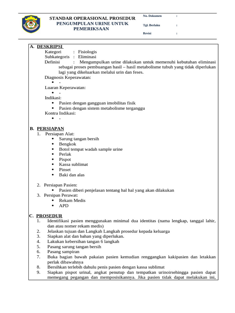 SOP KDM KELOMPOK 4 | PDF