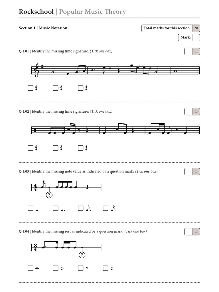 RSL Grade2 Unit Test | PDF