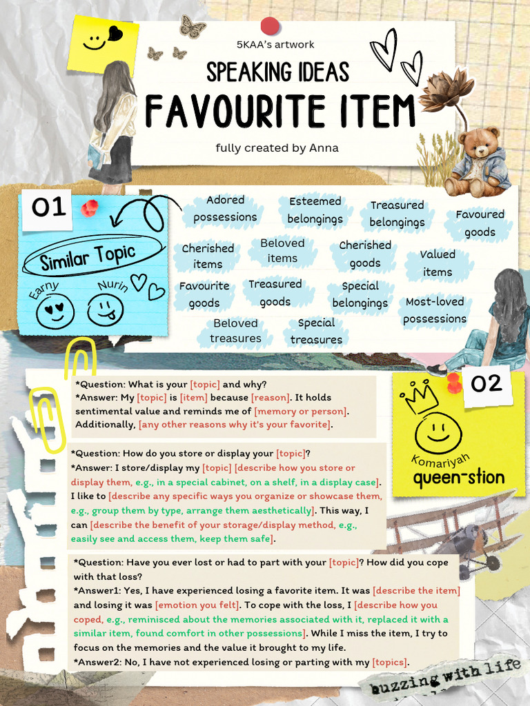 Template Speaking Ideas | PDF