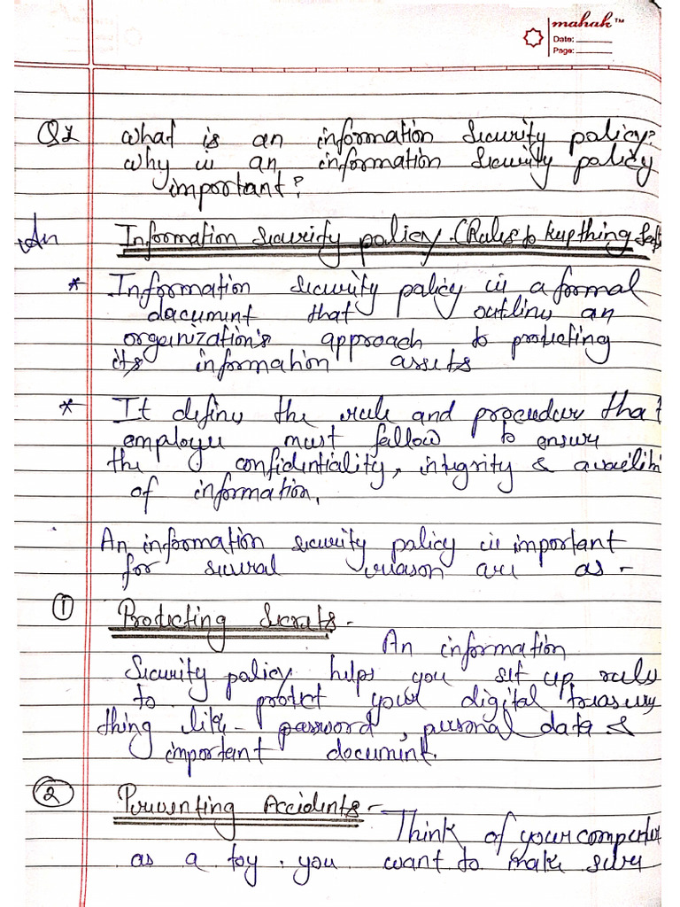 Cyber Security Unit 5 Notes | PDF