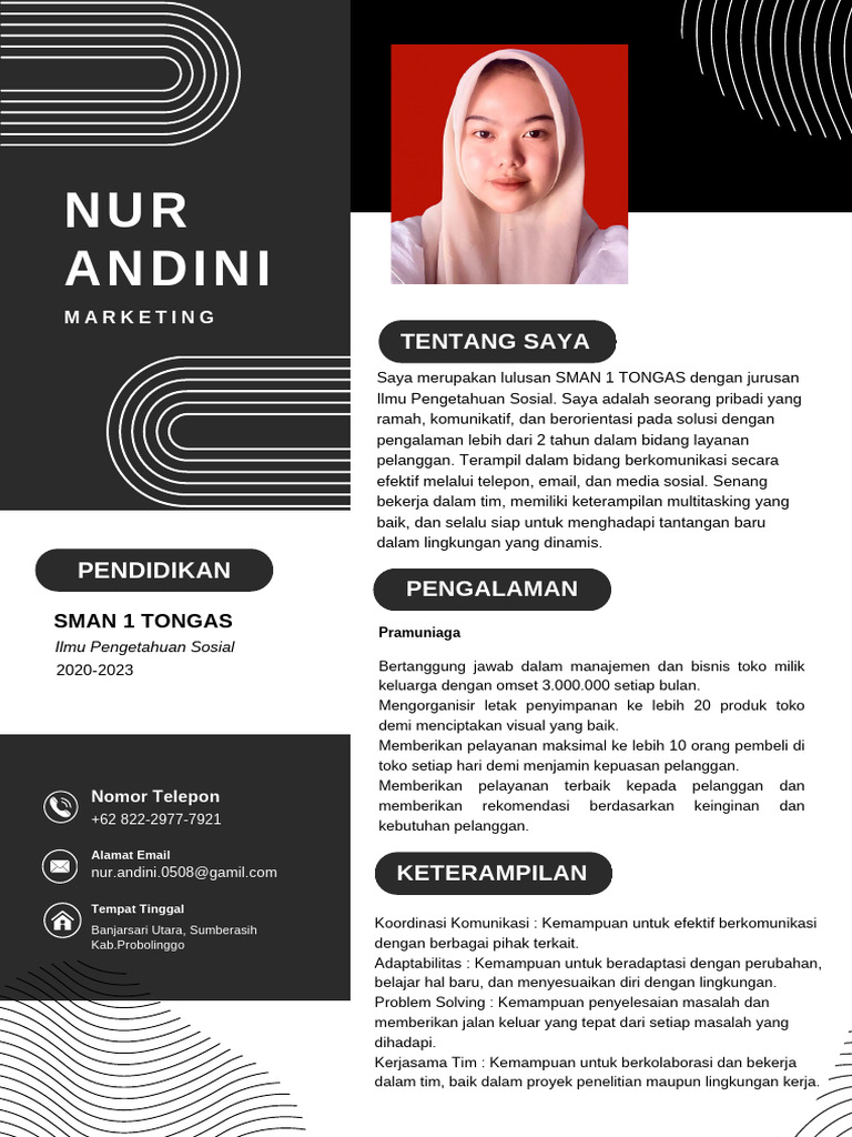 NUR Andini: Pendidikan | PDF