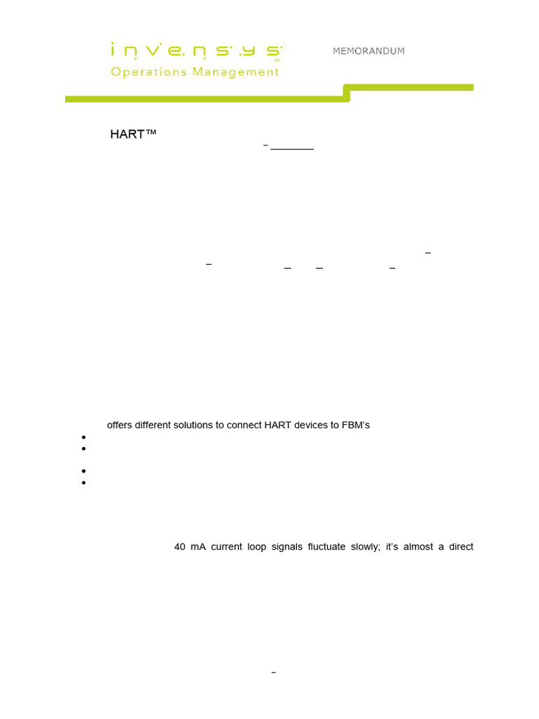 HART Tutorial and Troubleshooting Guide | PDF