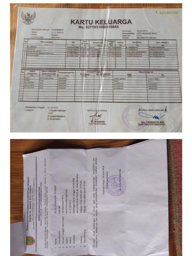 Syarat Membuat Akte Kematian Pdf
