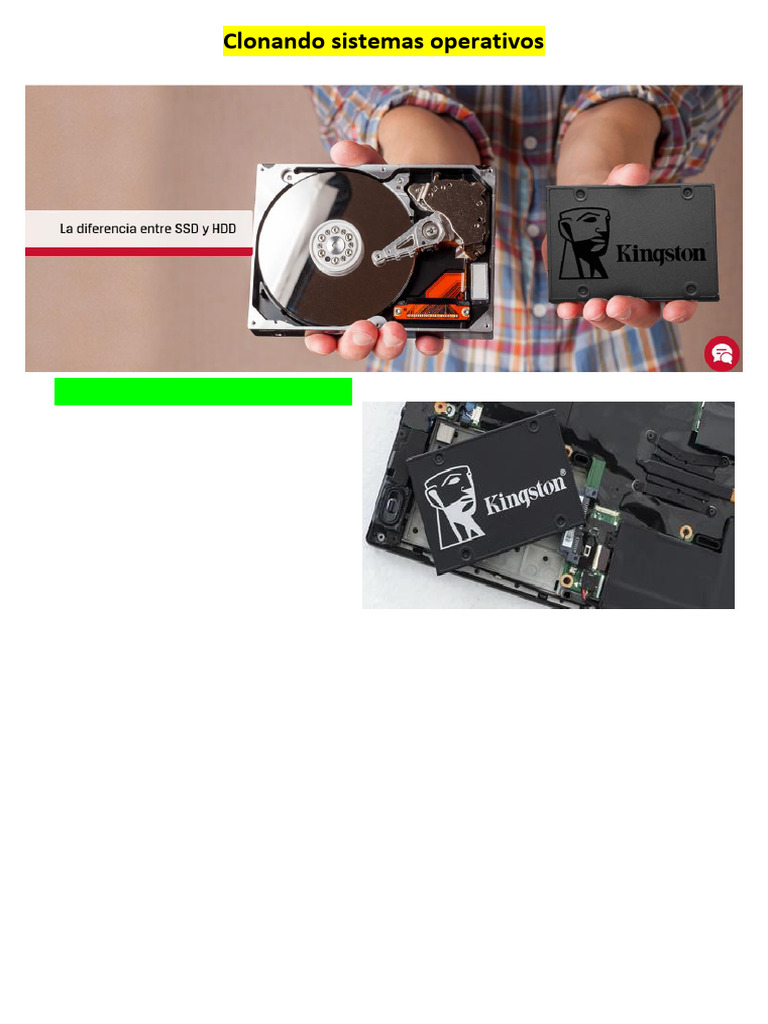 La Diferencia Entre SSD y HDD | PDF