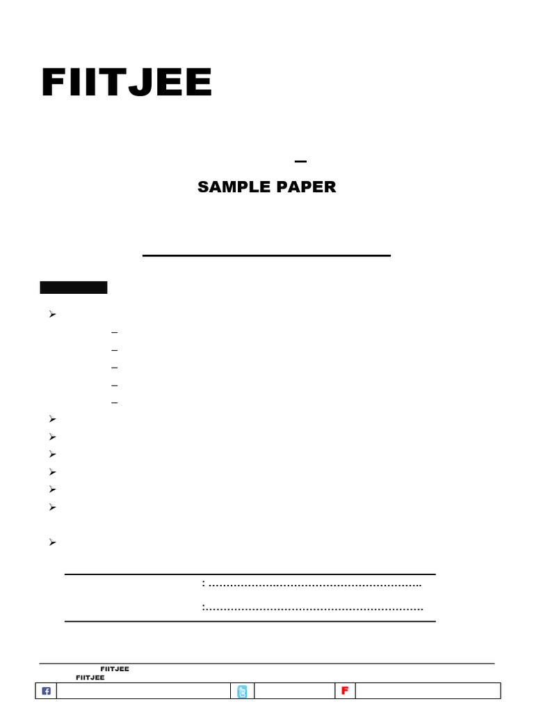 Sample Paper Class X Sat Phase 1 Pdf