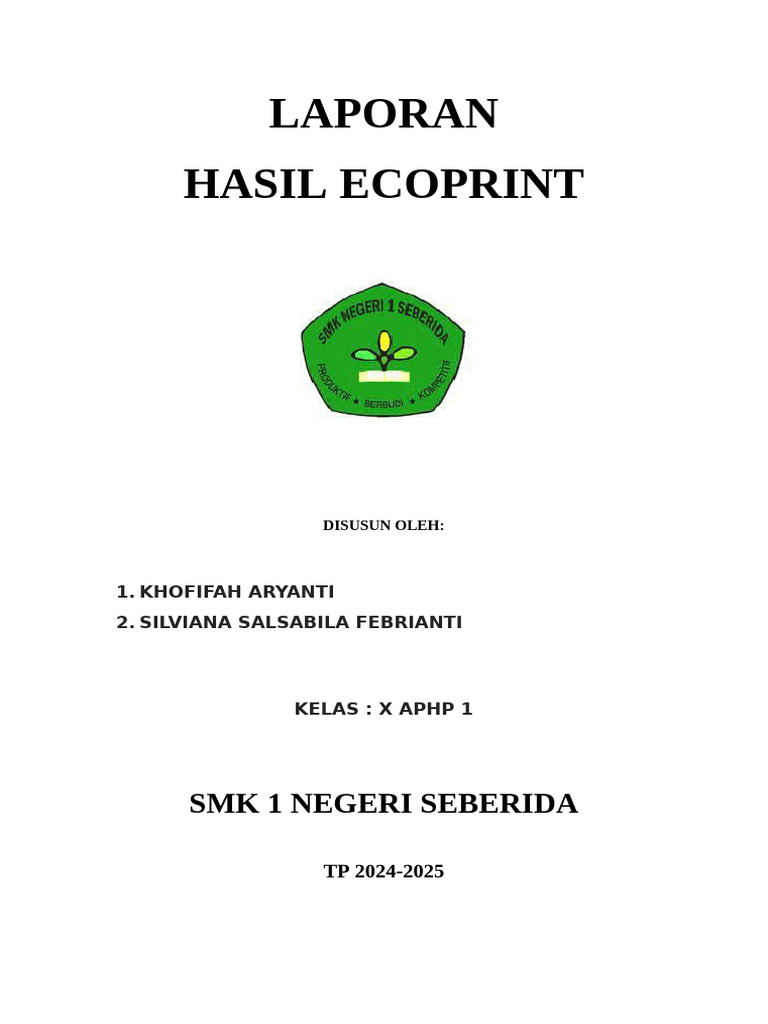 Cover SMK Logo | PDF