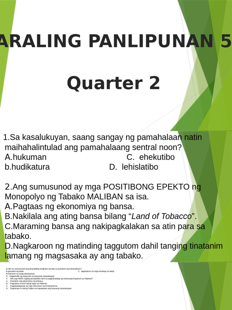 Ap Q2 Reviewer | PDF