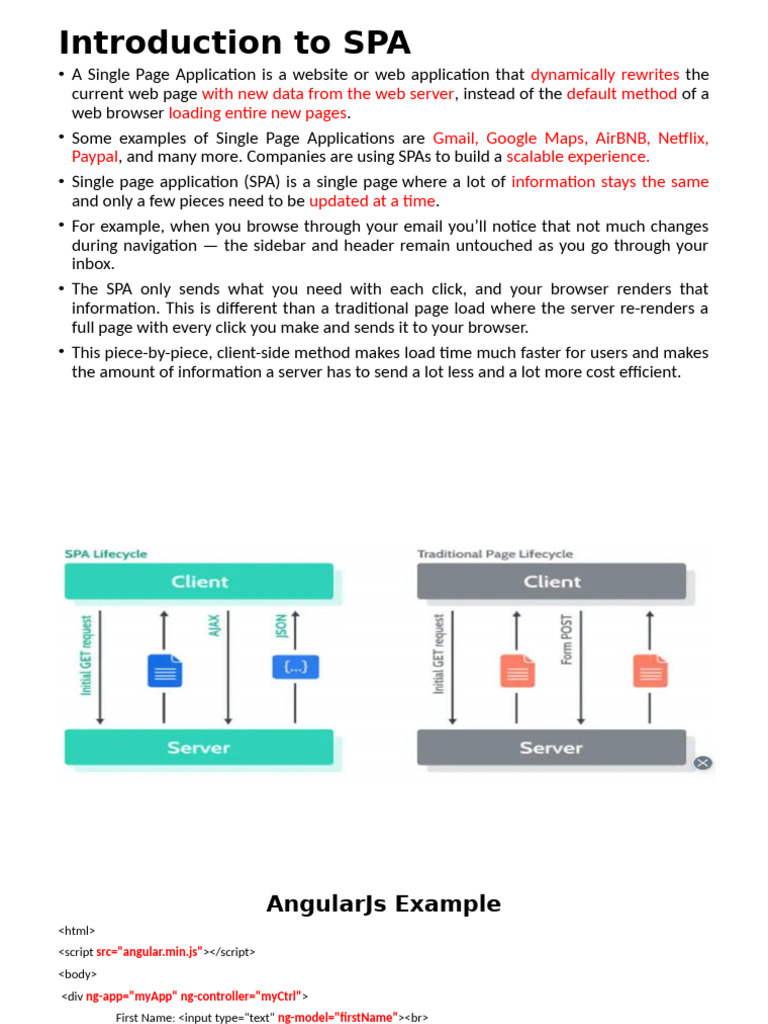 AngularJs-unit 1 | PDF