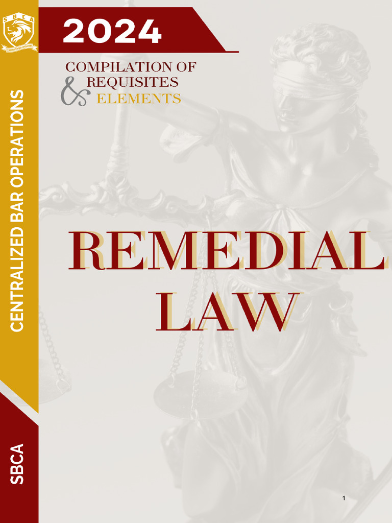 (For Public) CARE - Remedial Law | PDF