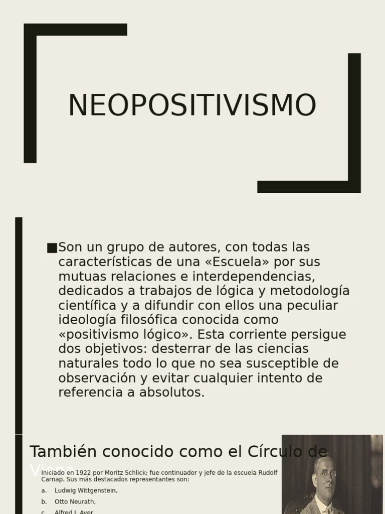 Neopositivismo y Teoría Crítica | PDF | Epistemología | Filosofía ...