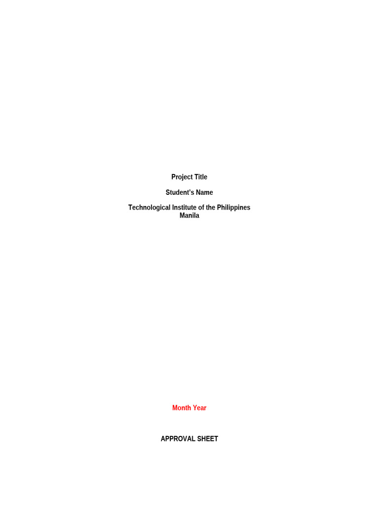 03 Project Study Template - Ver3.0 | PDF