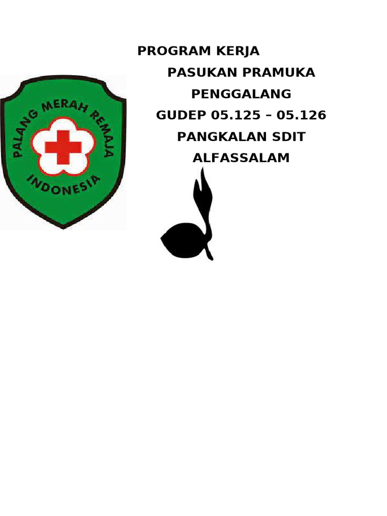 Program Kerja Pramuka Penggalang | PDF