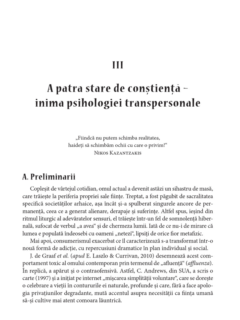 Pages From Psihologie Transpersonala - Anca Munteanu - Vol 1 - Cap 3 | PDF
