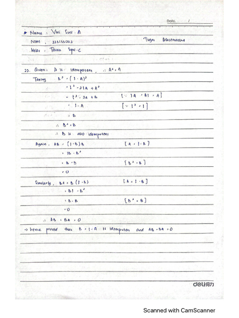 Tugas 10 Matematika Pdf