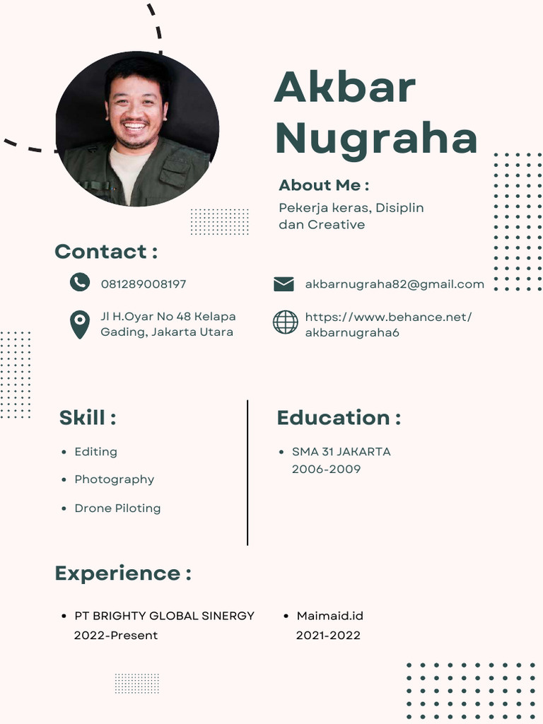 CV Akbar Nugraha | PDF