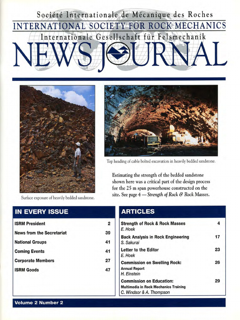 International Jurnal Rock Mechanic ISRM | PDF