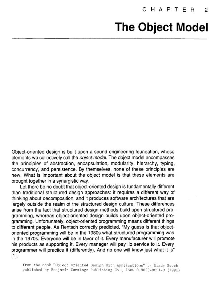 The Object Model | PDF