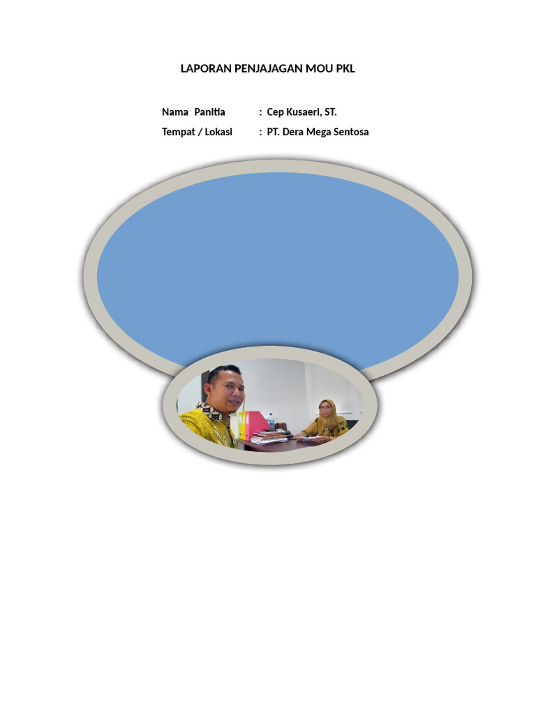 Laporan Penjajagan Mou PKL | PDF
