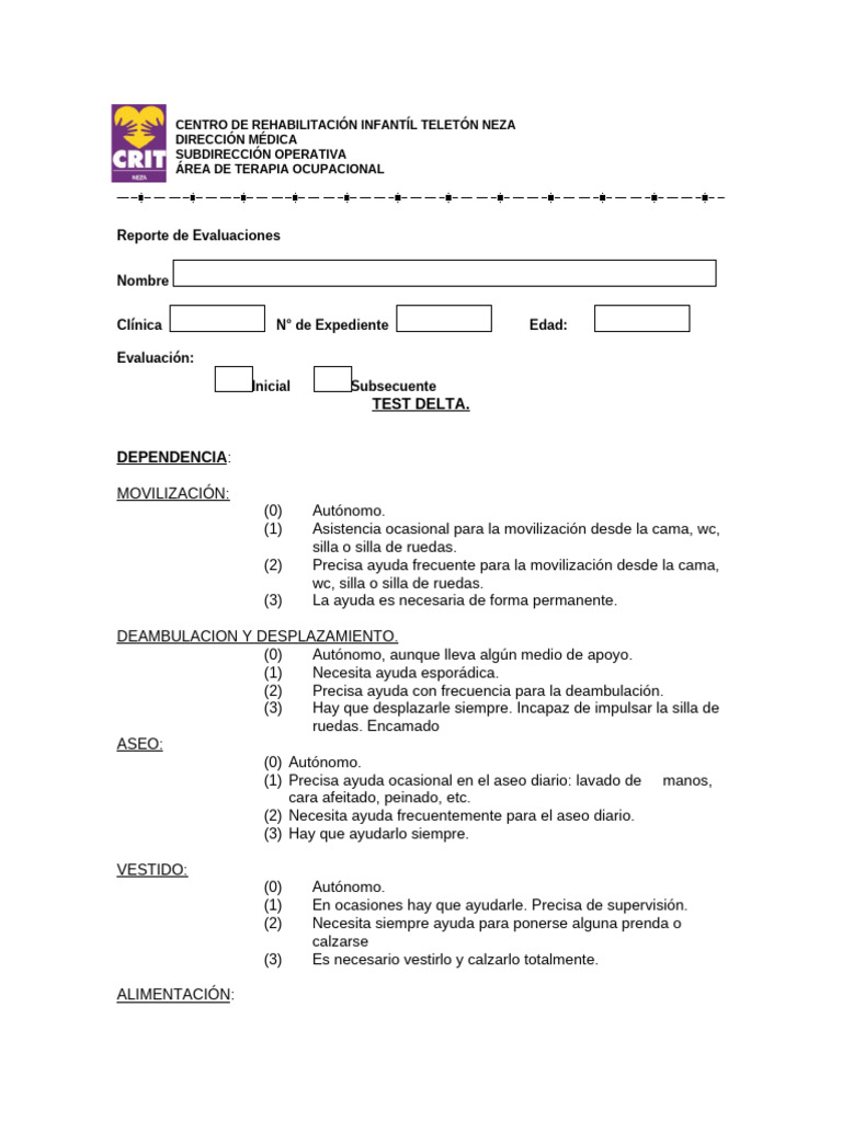 Test Delta | PDF