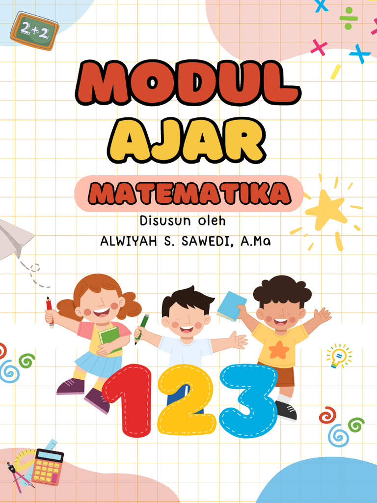 Cover Modul Pembelajaran Siswa Dokumen A4 | PDF