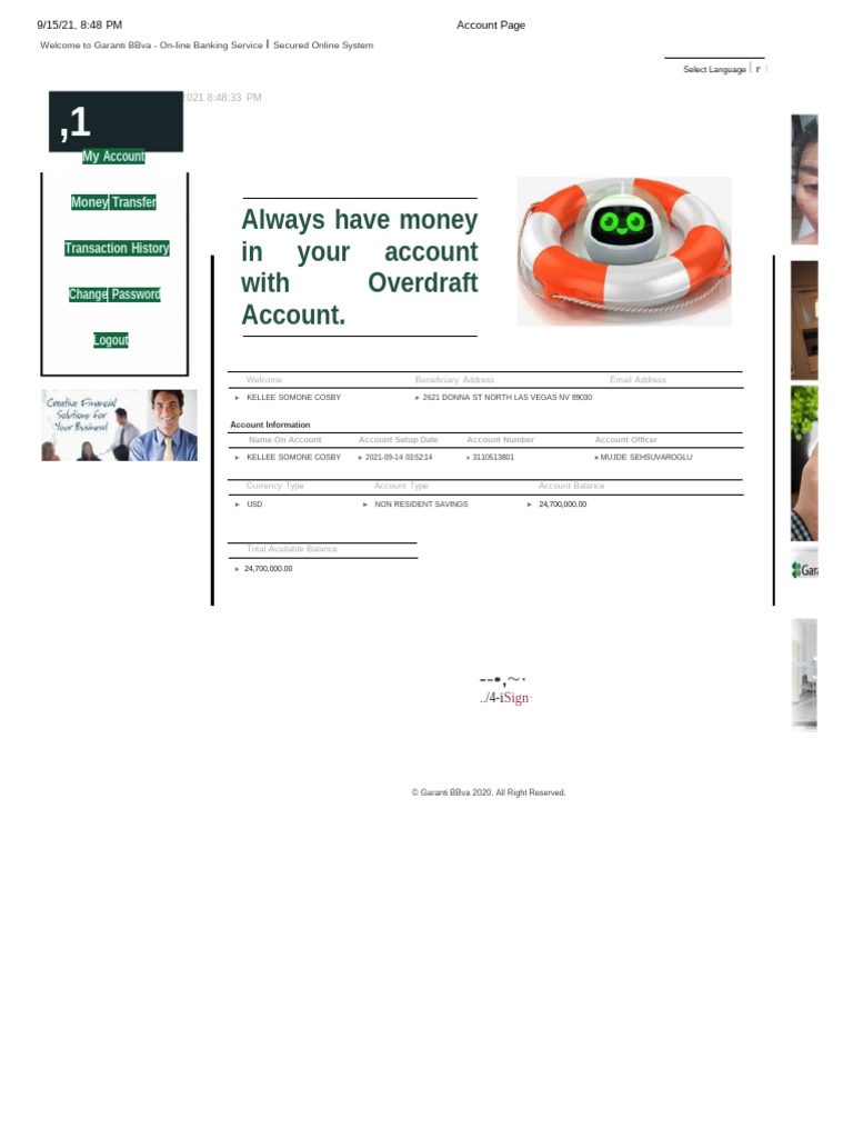 Account Information | PDF