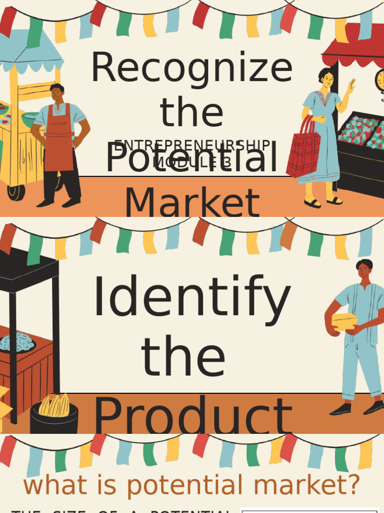 Lesson3 Recognize Potential Market | PDF