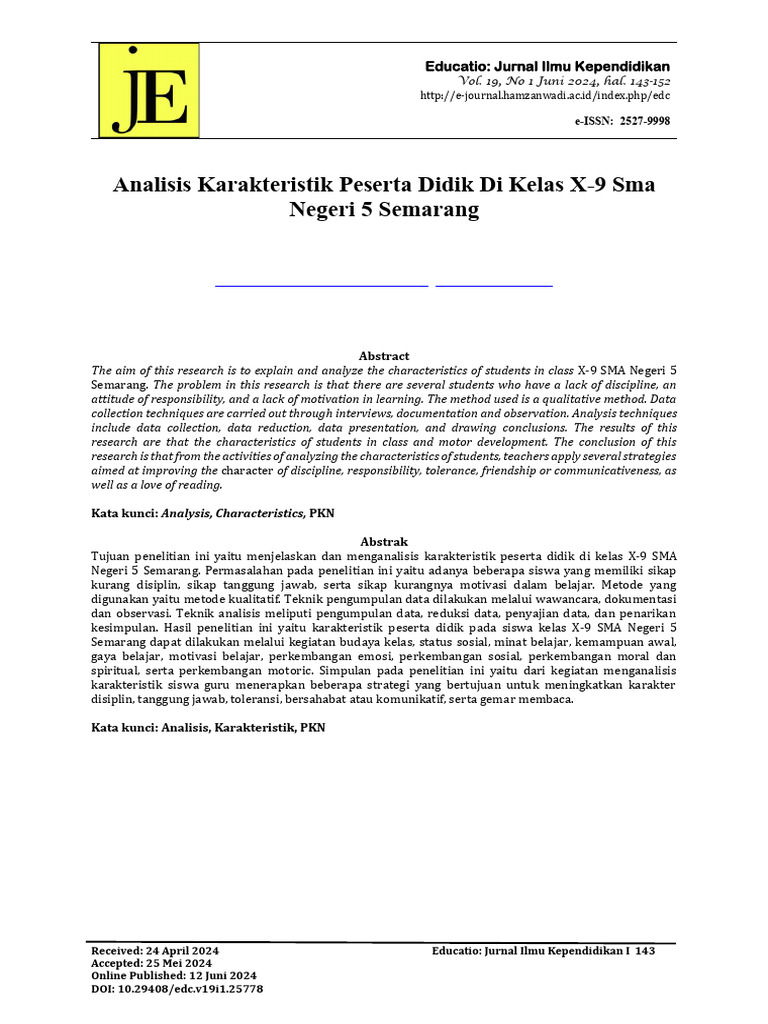 Jurnal Ilmu Kependidikan | PDF | Kesehatan Holistik