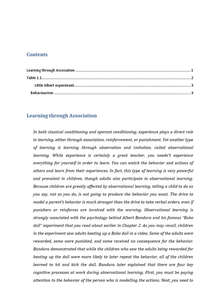 8.learning Through Association | Download Free PDF | Behaviorism ...