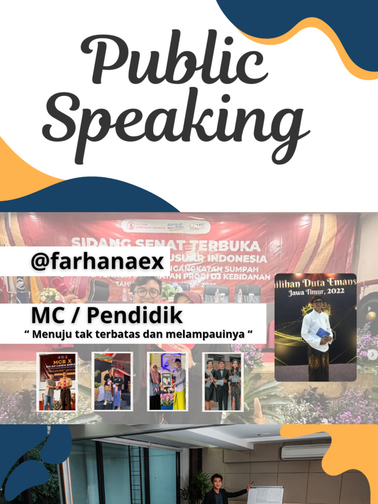 PUBLIC SPEAKING | PDF