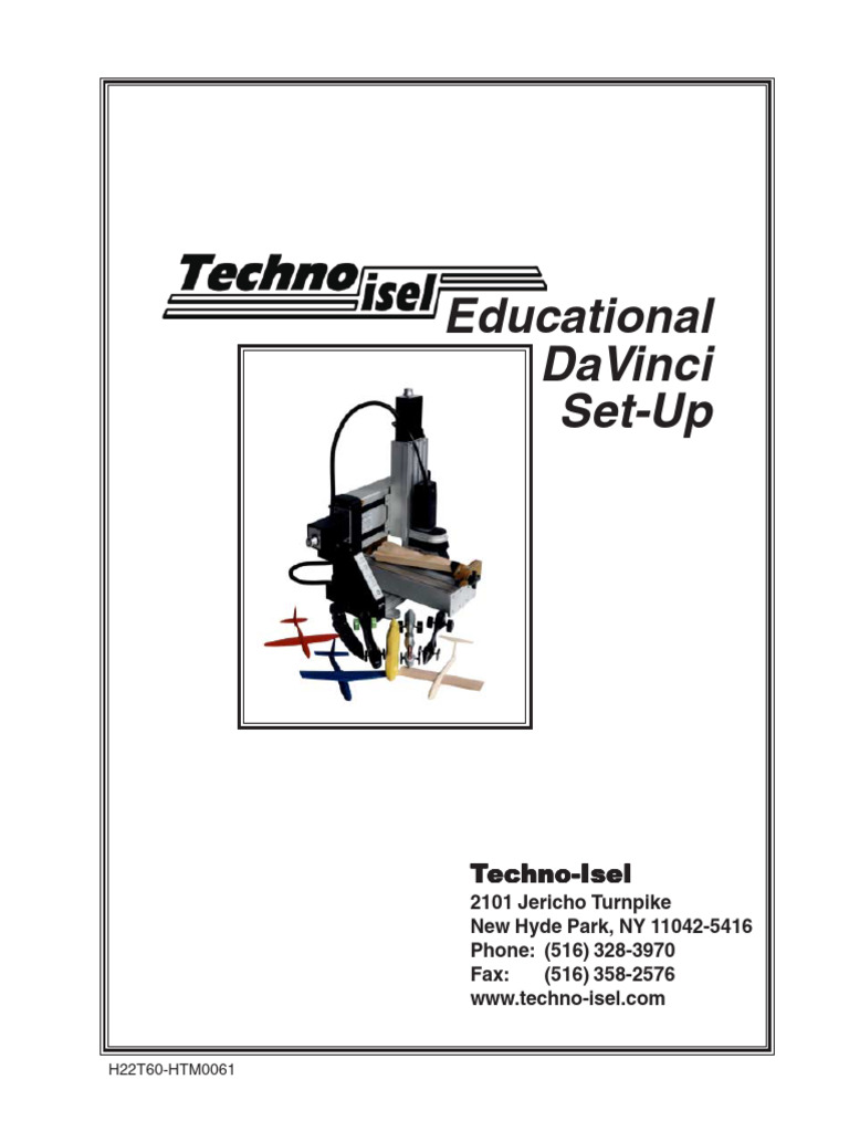 0061 Educational DaVinci Setup | PDF