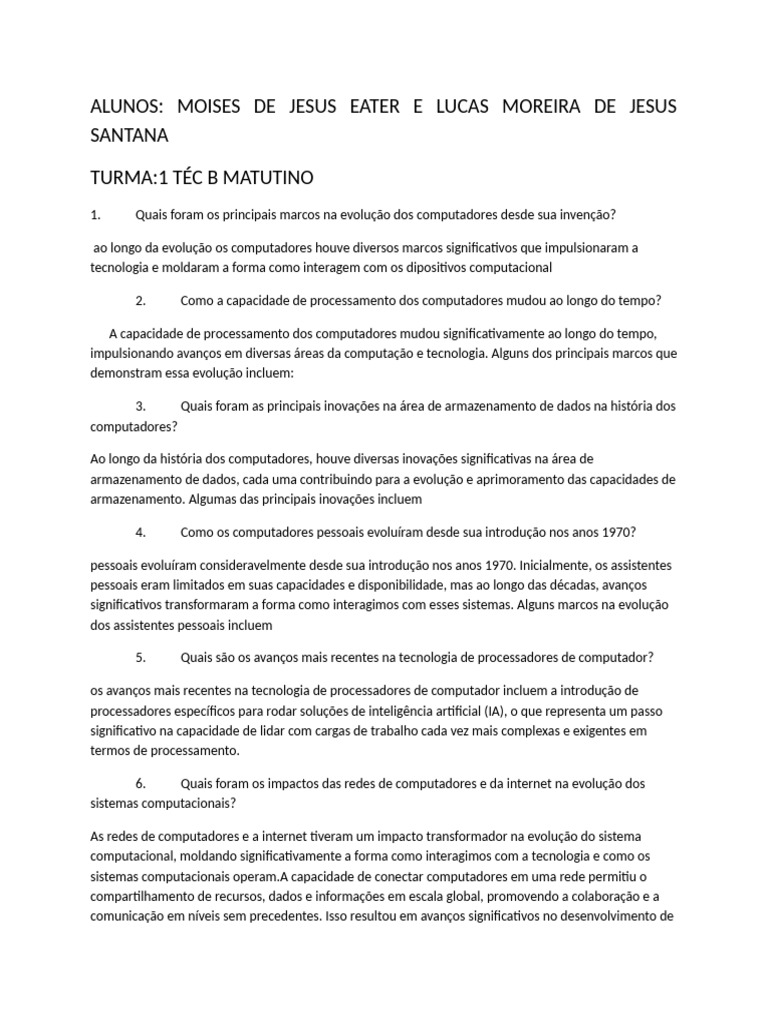 Atividade Do Professor Lucas Noronha Aluno Moises e Lucas | PDF