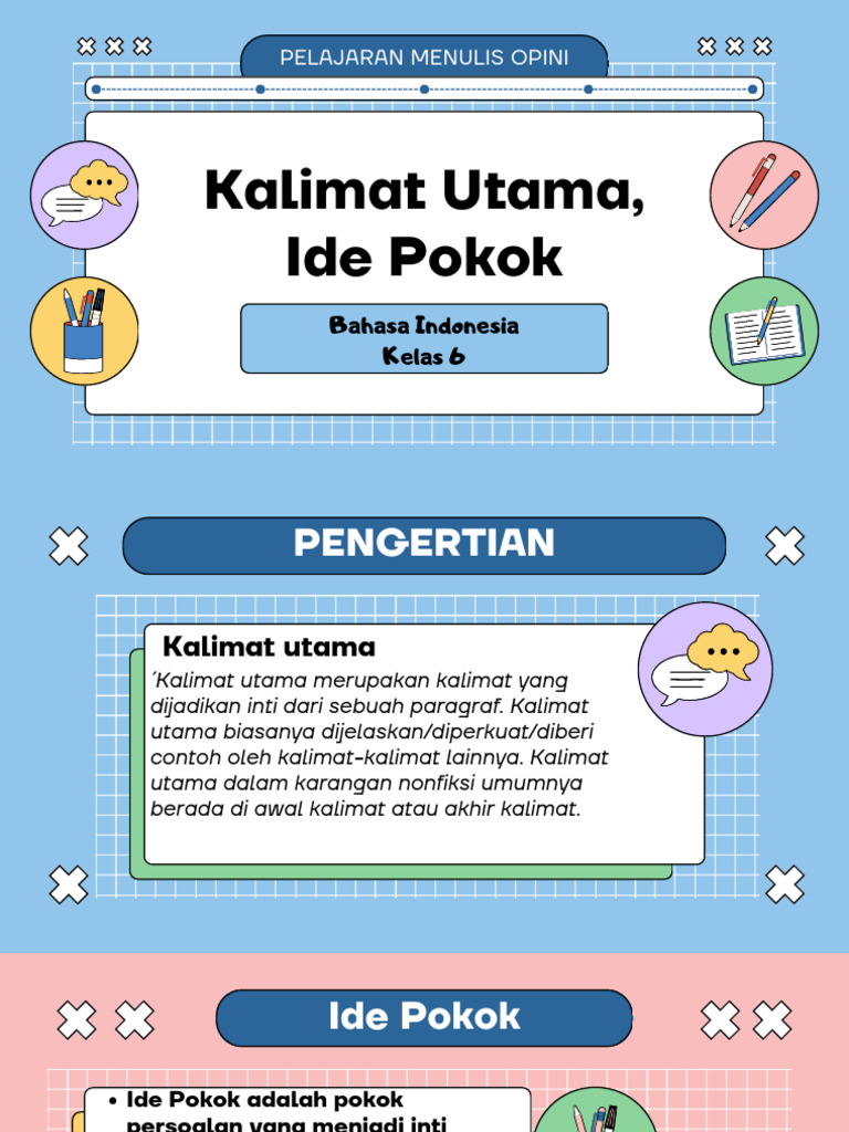 Kalimat Utama, Ide Pokok | PDF