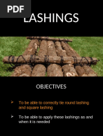 Lashing Information | PDF | Knot | Rope