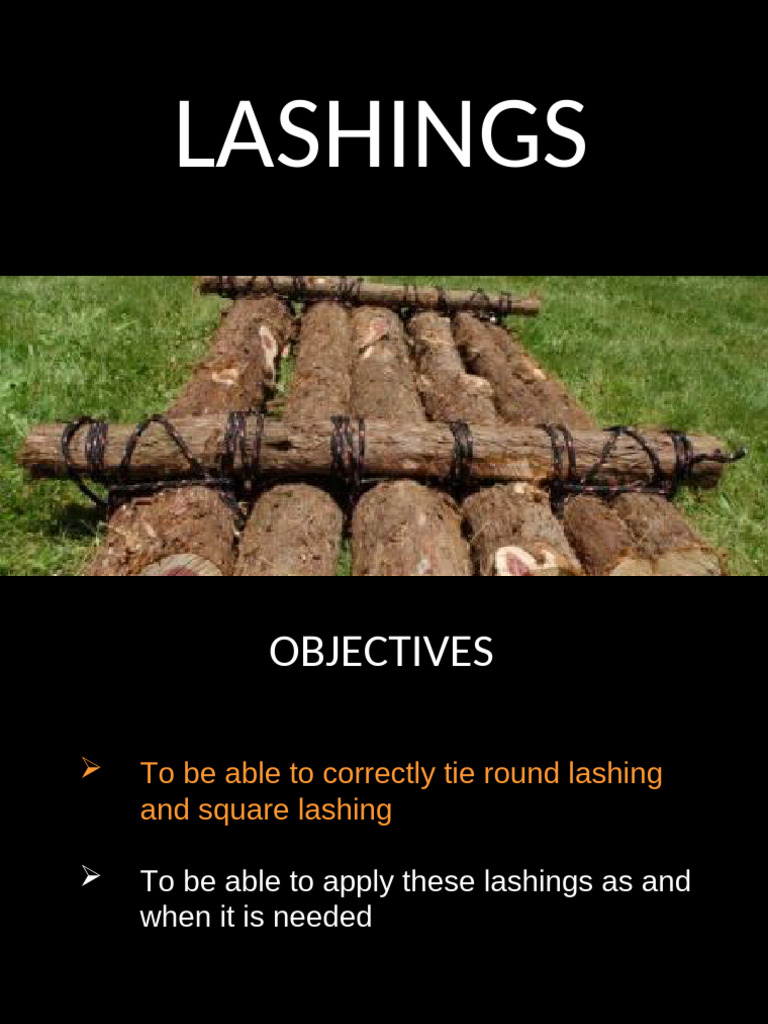 1 2 1b Lashings | PDF | Rope | Home & Garden