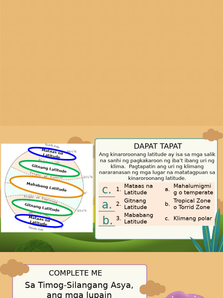 AP7 Q1 Week 1 - 4 Behetasyon | PDF