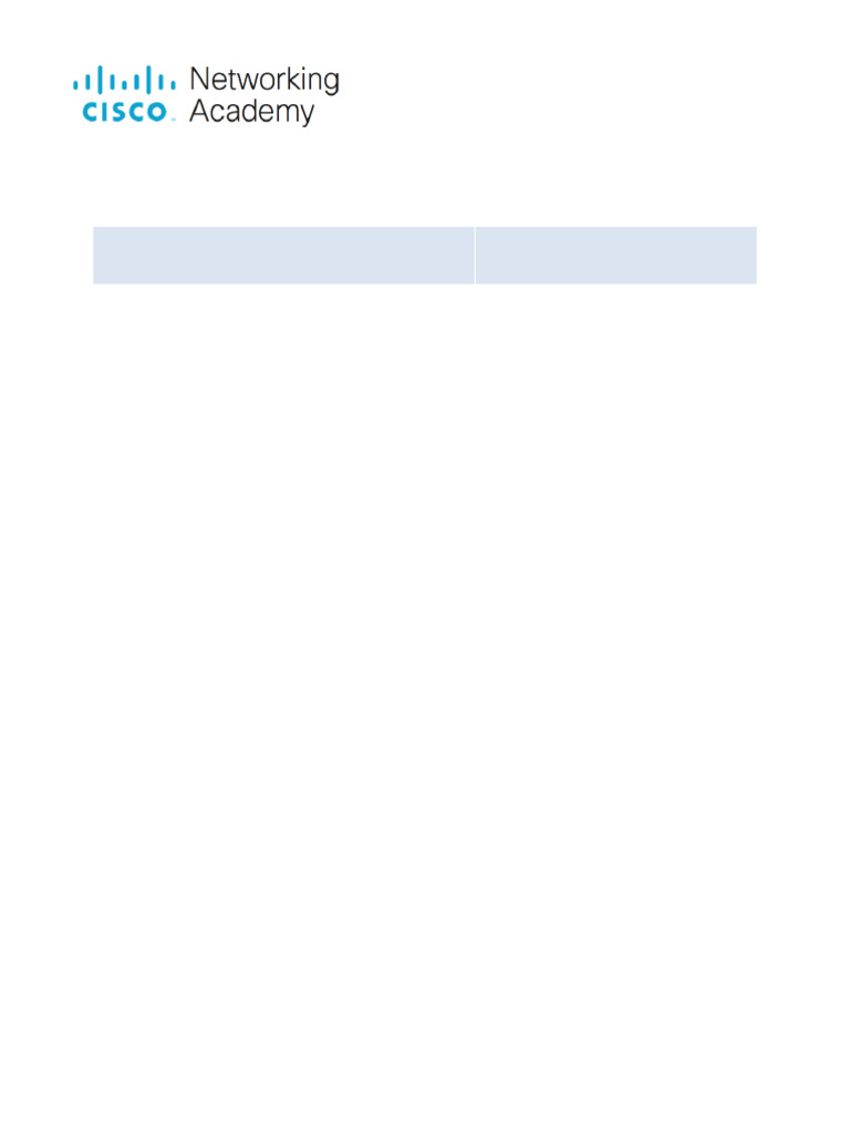 17 7 7 Packet Tracer Troubleshoot Connectivity Issues Pdf