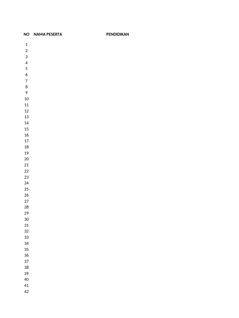 Format Rekap SKD SKB | PDF