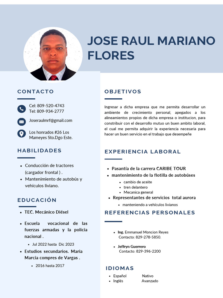 CV Jose Raul Marino | PDF
