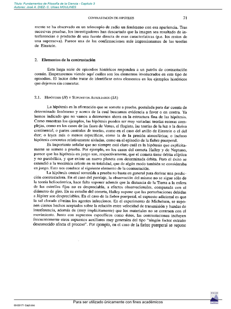 Contrastacion de Hipotesis Parte Dos | PDF