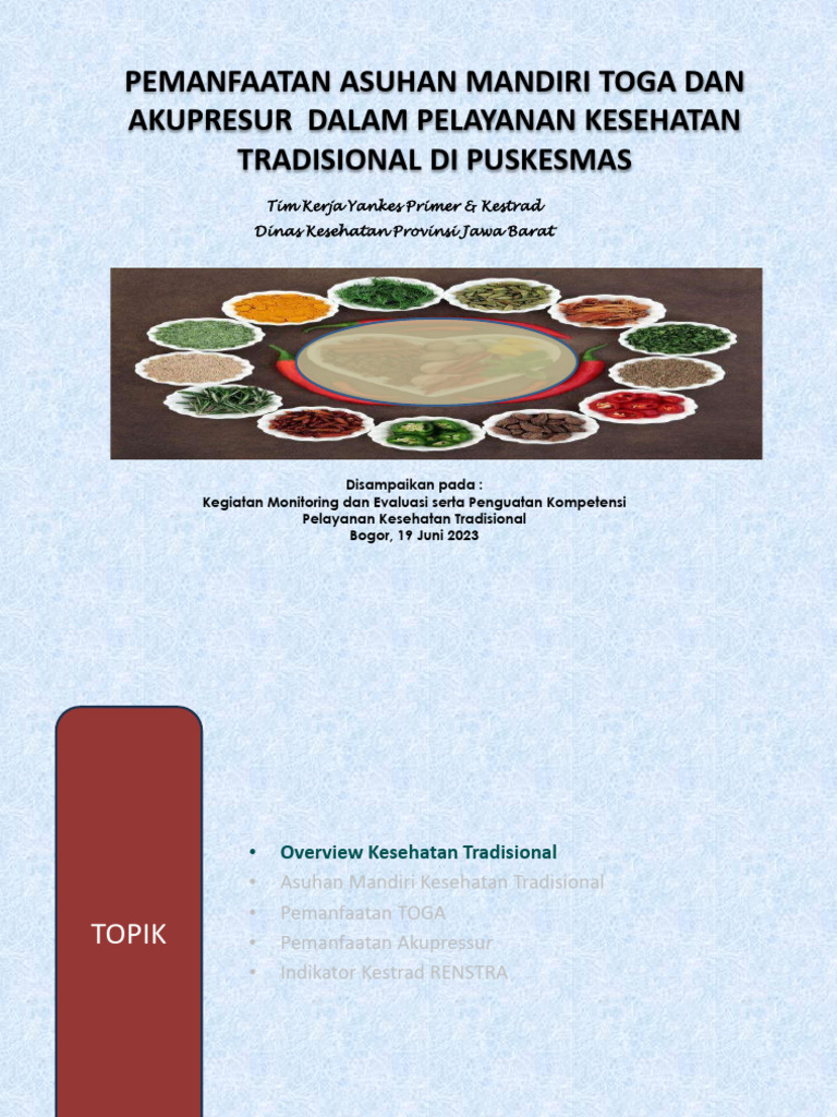 Pemberdayaan Asman Toga - Kota Bogor | PDF