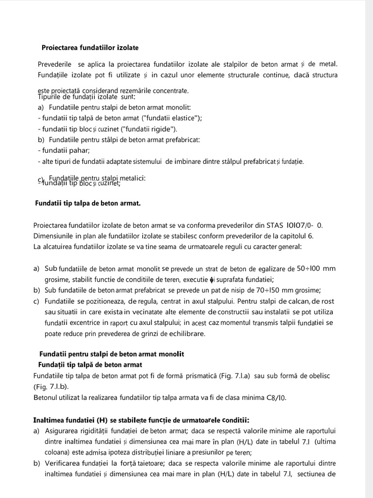 Dokumen - Tips Curs III CFDP Fundatii Izolate 1 | PDF