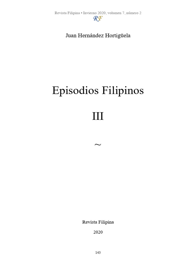 Episodio S Fil 3 | PDF